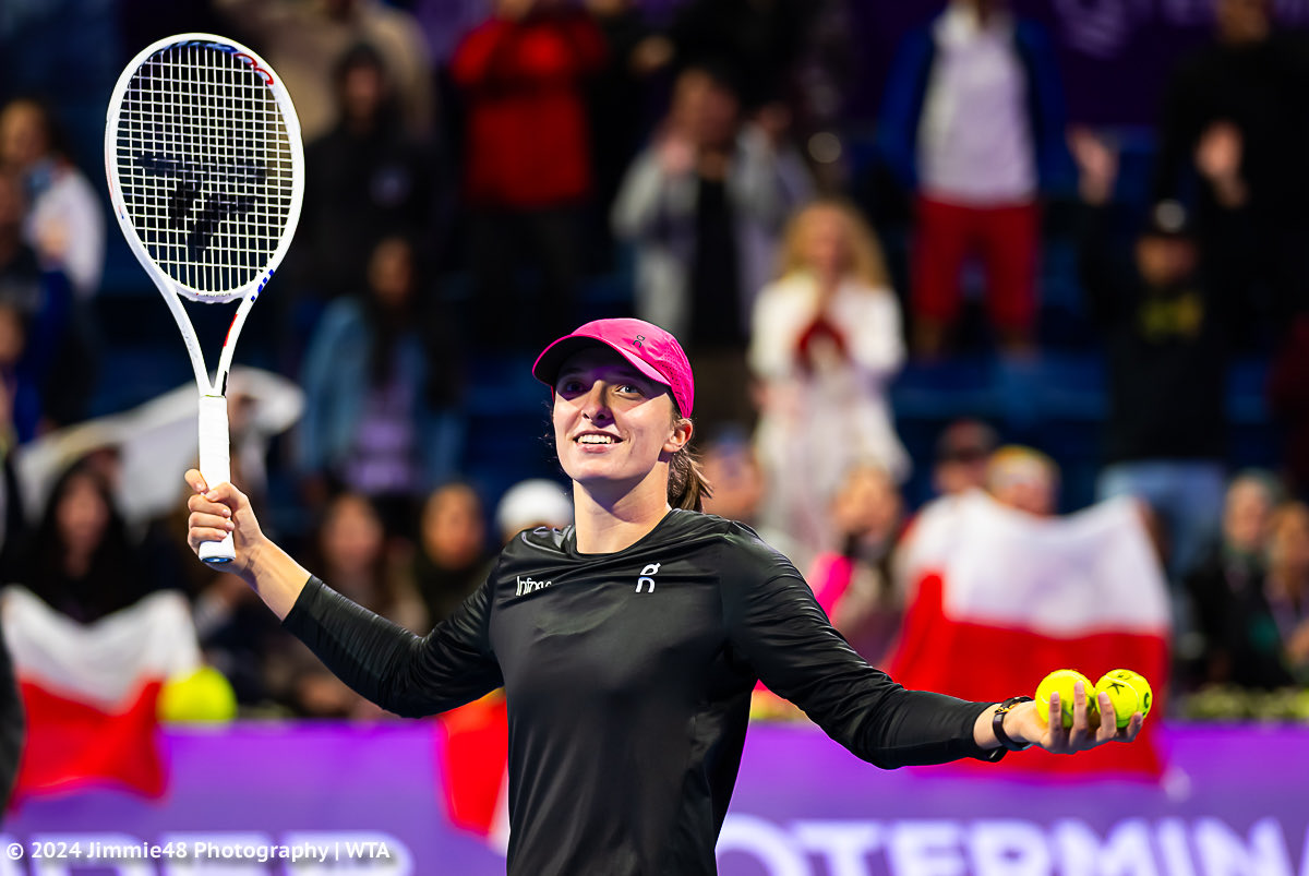 WTA 1000 Doha 2024: Iga Swiatek regresa a la acción con victoria ...