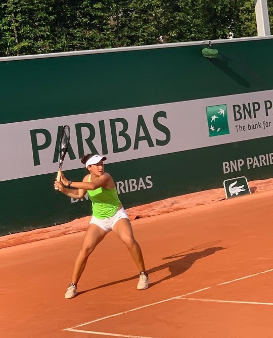 Antonia Samudio: "Para Wimbledon debo mejorar mi consistencia física y ...