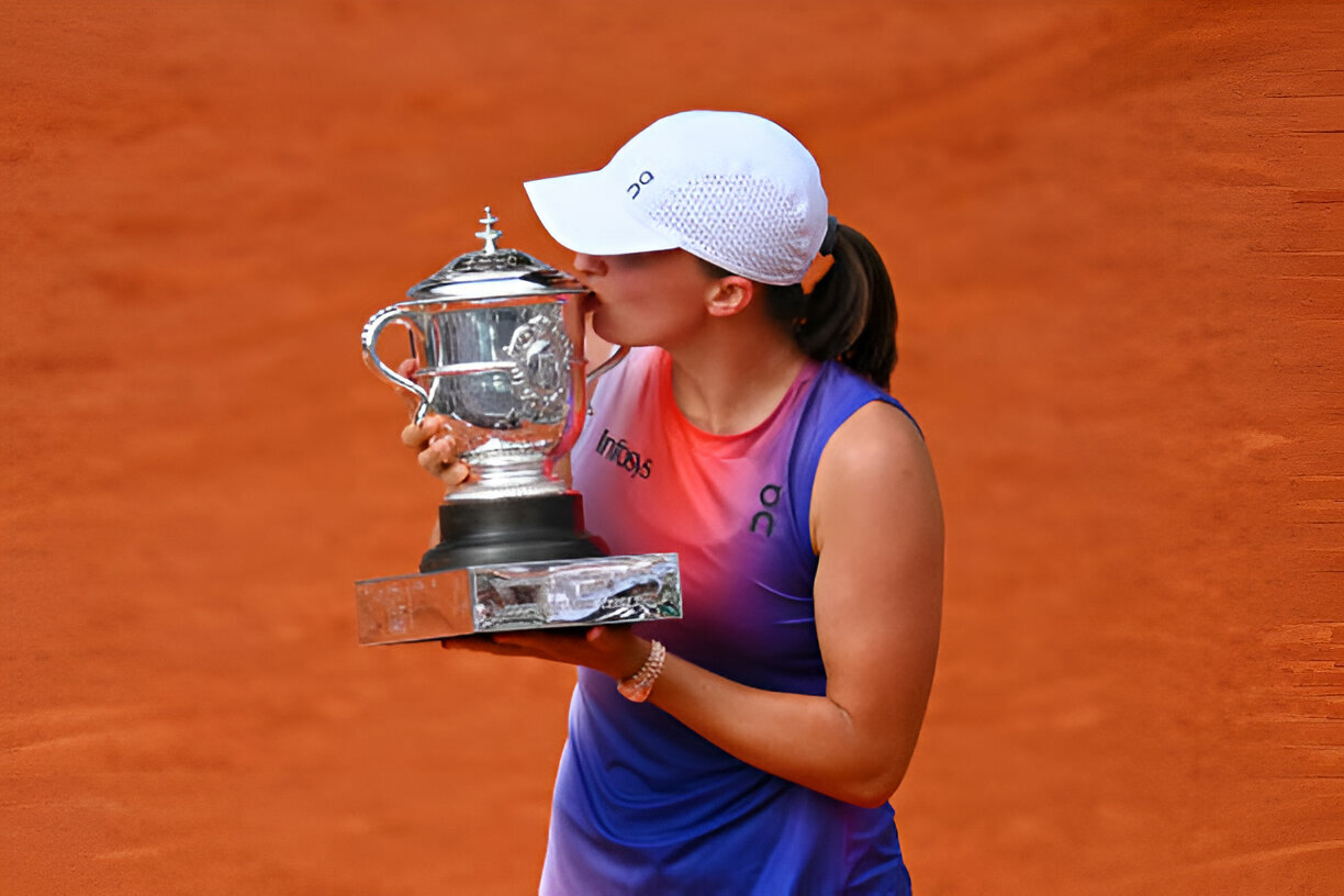 Iga Swiatek, tercera tenista en la Era Abierta en ganar Roland Garros ...