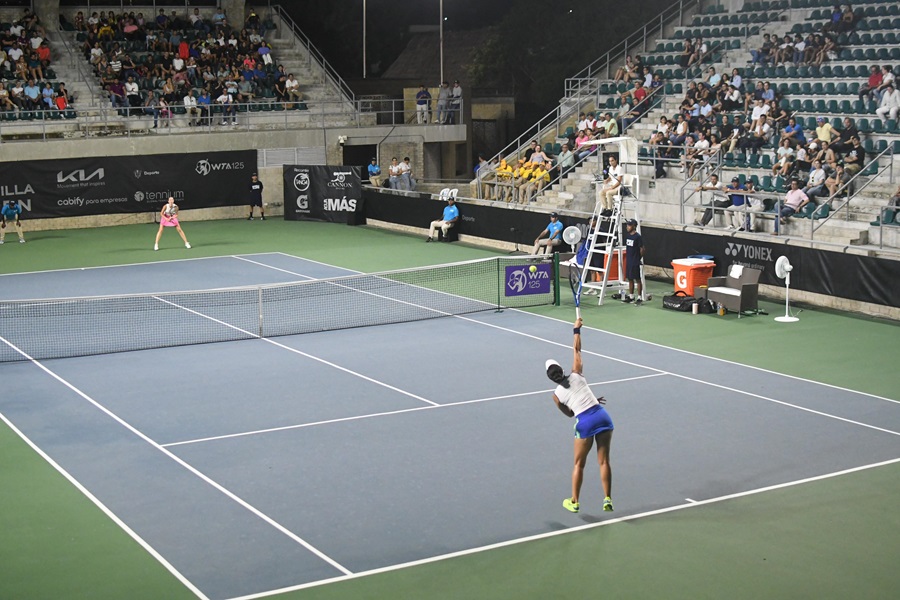 ¡49 doble faltas! El partido en el WTA 125 Barranquilla que estuvo al ...