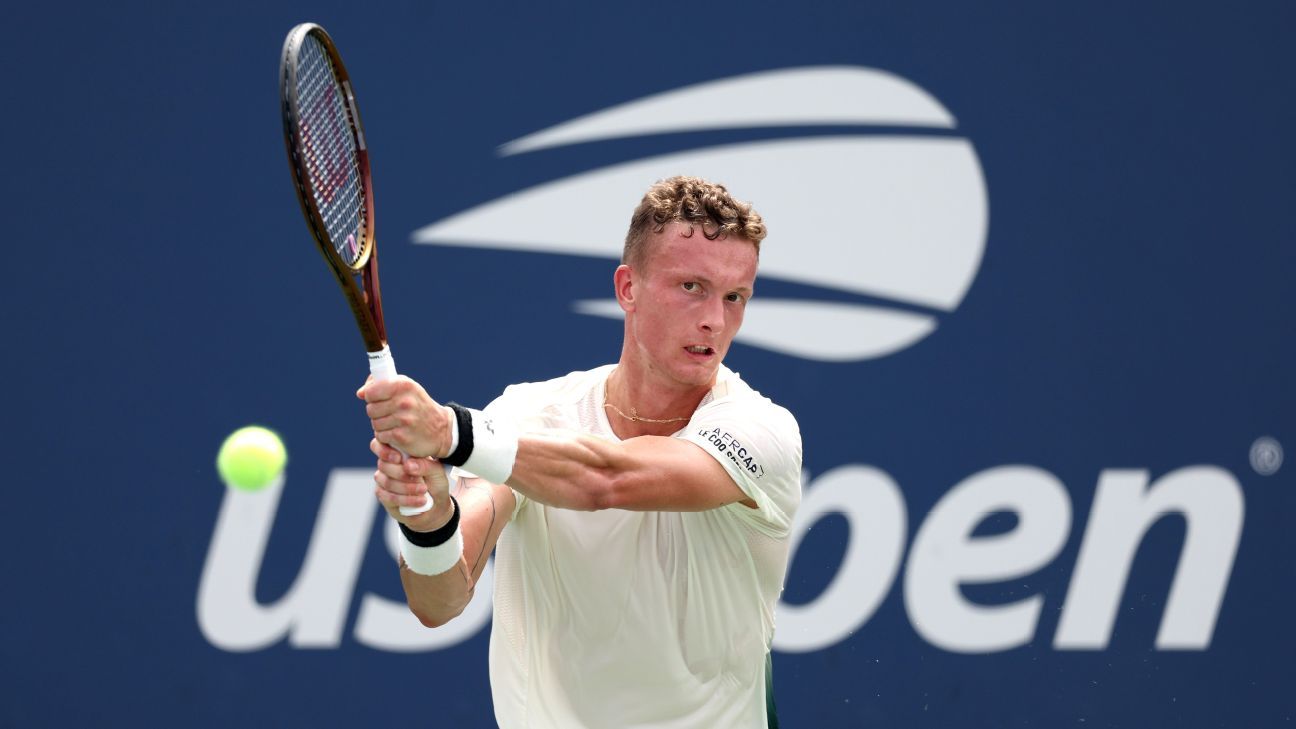 US Open 2024: Lehecka consigue la primera gran remontada de su carrera ...