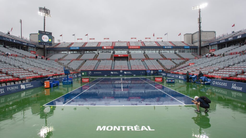 Masters 1000 Montreal 2024: La lluvia obliga a cancelar la jornada del ...