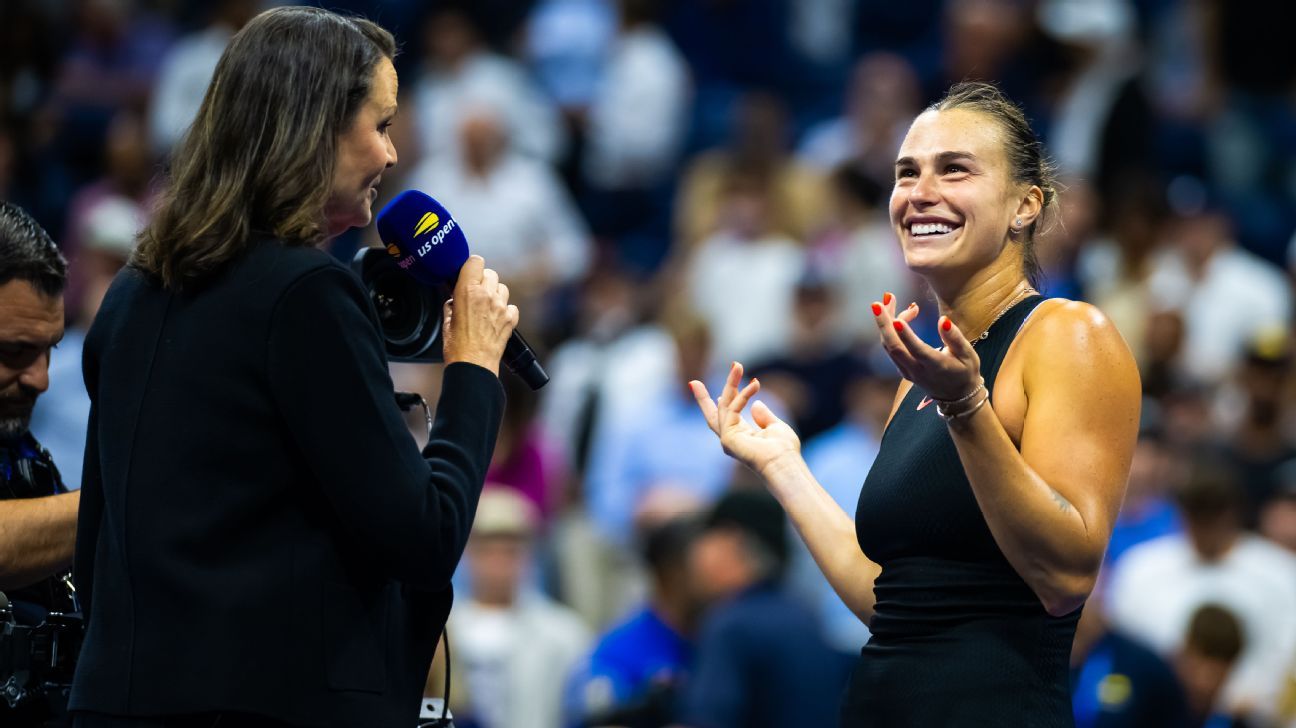 US Open 2024: La divertida forma en que Aryna Sabalenka se quiere ganar al público en su próximo ...