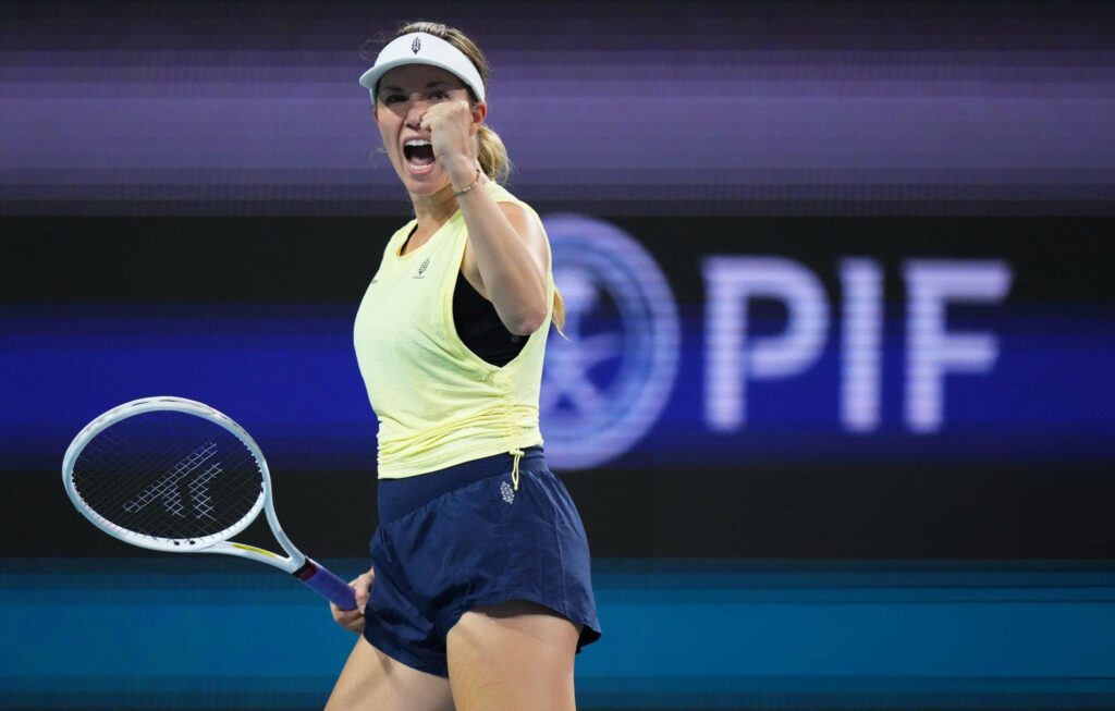 Miami Open 2025: Danielle Collins inicia con éxito la operación ...