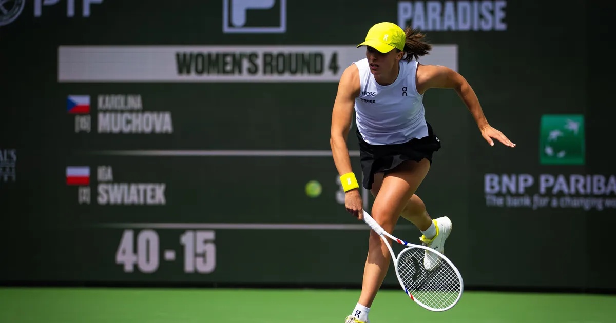 Indian Wells 2025: Iga Swiatek arrasa con Karolina Muchova y es ...