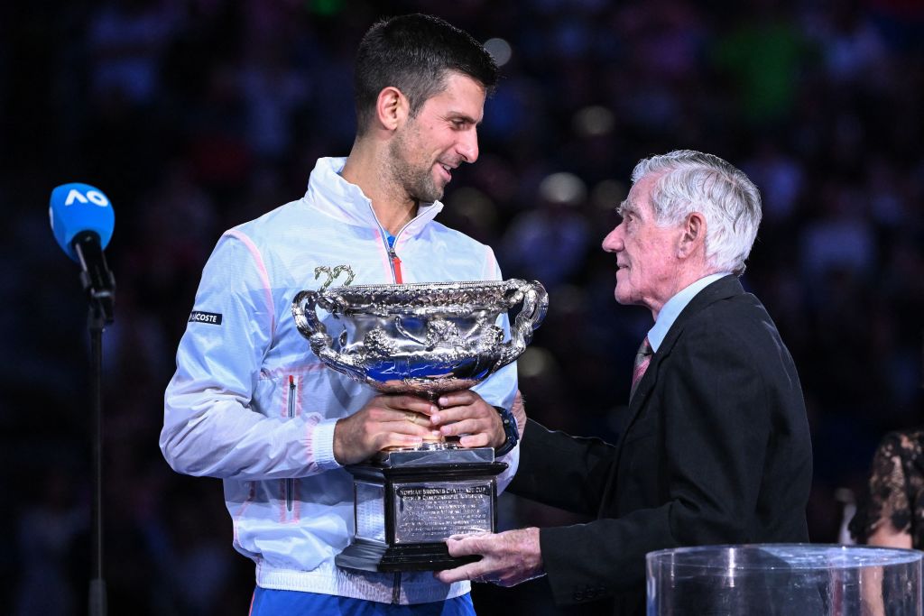 Ken Rosewall y el récord que le entregaría a Novak Djokovic