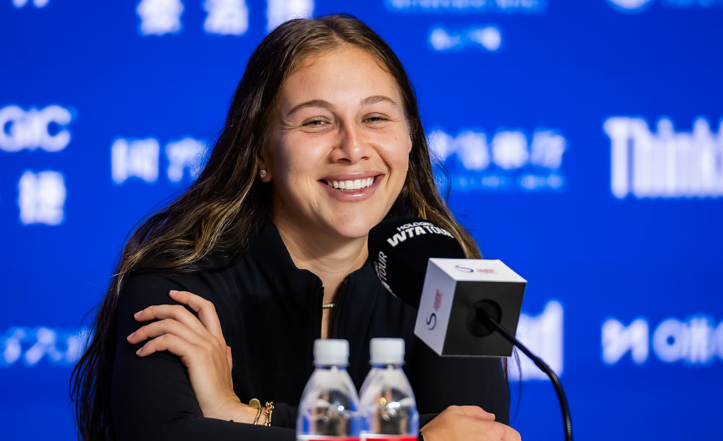 Anisimova: “Siento que estoy jugando a mi máximo nivel”